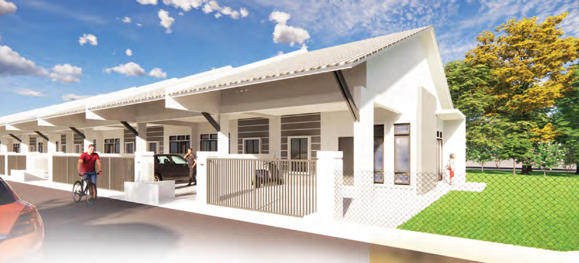 Taman Pandan Grande 2 - Terrace House for Sale - Pahang
