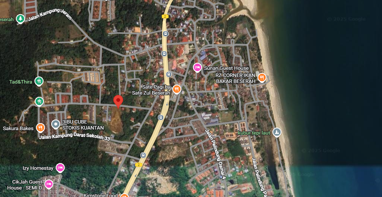 Taman Beserah MH - Terraced House for Sale - Pahang