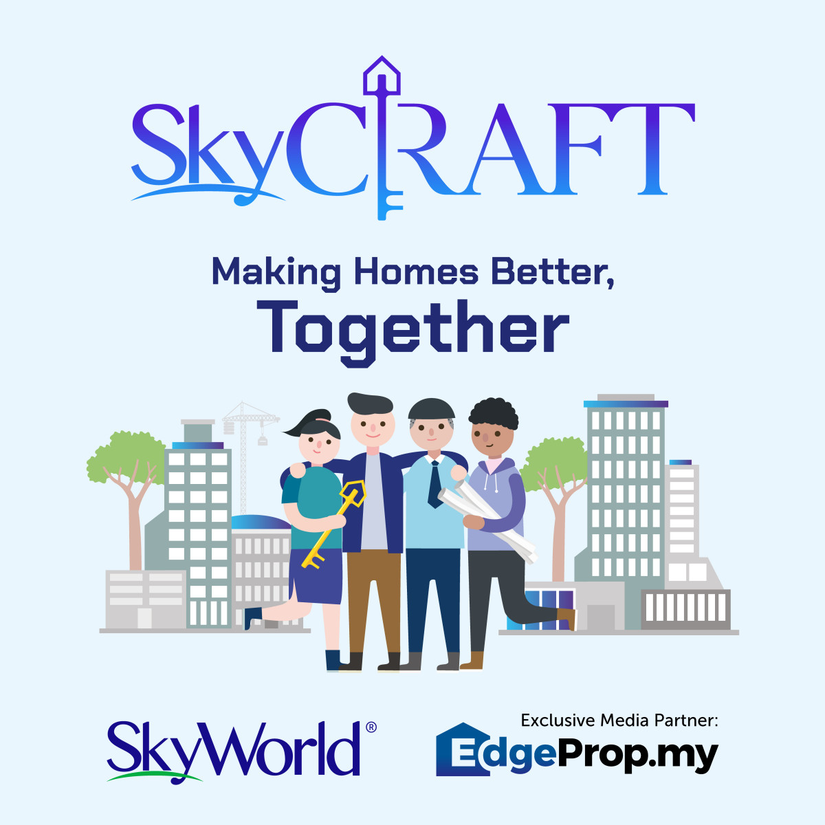 SkyWorld Development launches SkyCraft, a platform where homebuyers involves in the home making ...