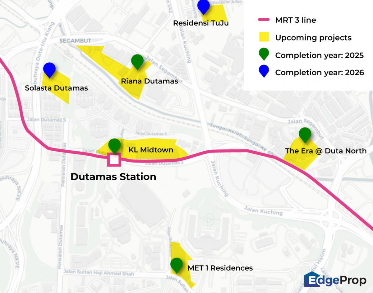 MRT3 Line: Which stations have the most new property developments ...