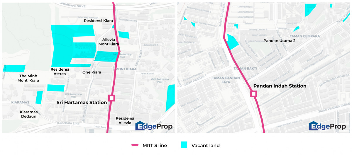 MRT3 Line: Which stations have the most new property developments ...