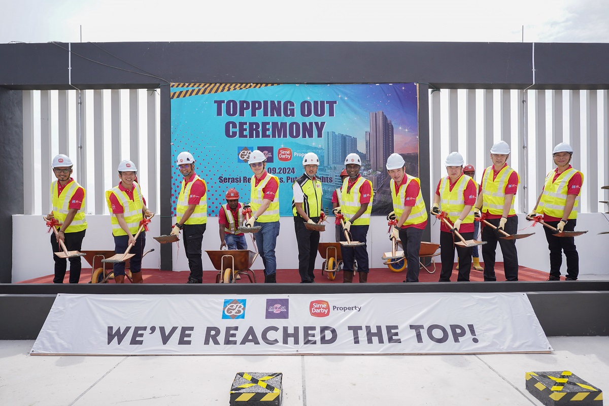 Sime Darby Property’s Serasi Residences tops out | EdgeProp.my