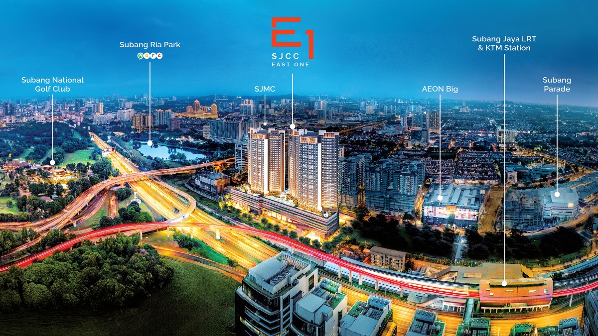 SJCC East One—a landmark address in the heart of Subang Jaya city ...