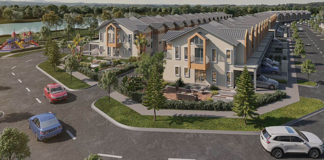 Gallery Homes Amani a modern garden double-storey terrace homes in a ...
