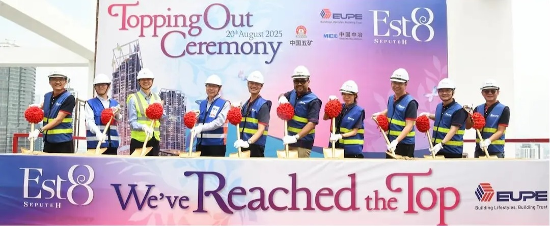 EUPE tops out 99%-sold Est8 @ Seputeh | EdgeProp.my
