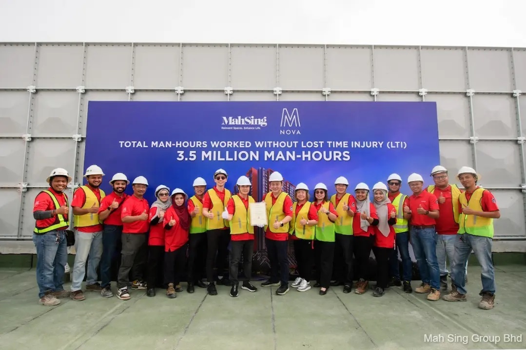 Mah Sing topped out M Nova in Kepong | EdgeProp.my