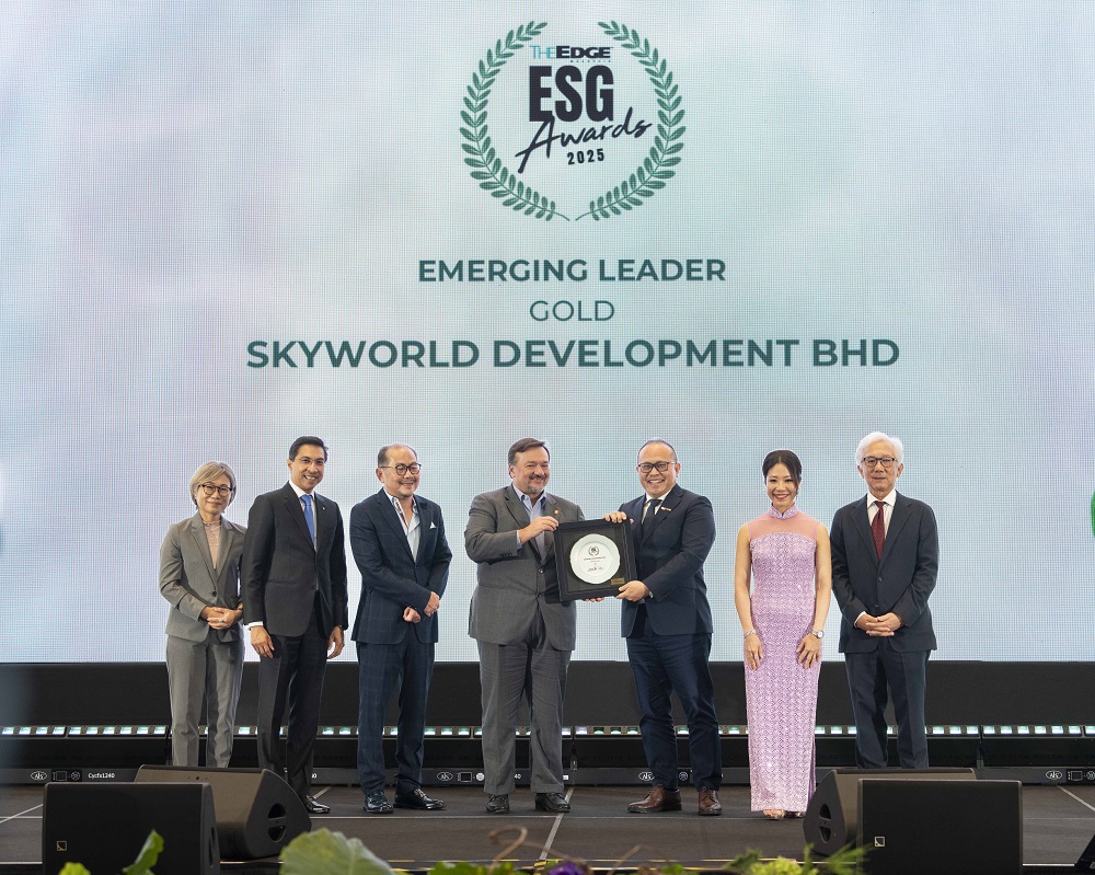 SkyWorld scores first win at The Edge Malaysia ESG Awards 2025 ...