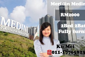 Meridin Medini for Rental @RM2,000 By KU MEI | EdgeProp.my