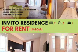 Invito Hotel and Residences at Bangsar TO RENT for Rental @RM4,500 By ...