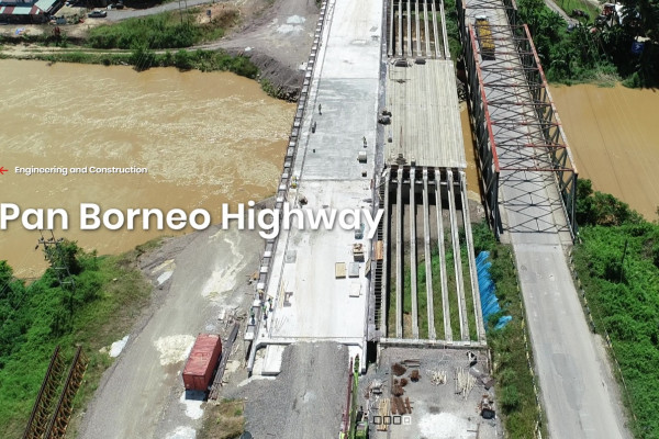 Phase 1 of Pan Borneo Highway project in Sarawak 71% complete, Dewan ...